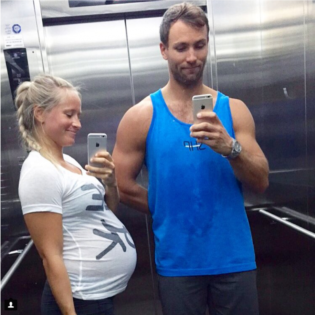 Sport in der Schwangerschaft - Pumpen mit Babybauch?